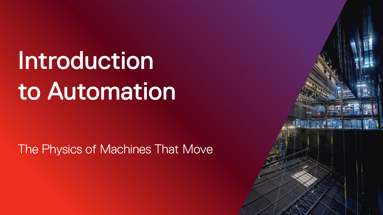 Introduction to Automation: The Physics of Machines that Move – TAIT ...